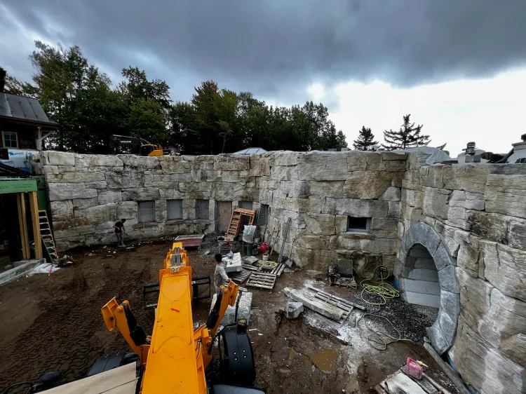 Update on the New York Cliffside Building in the Adirondack Mountains ...