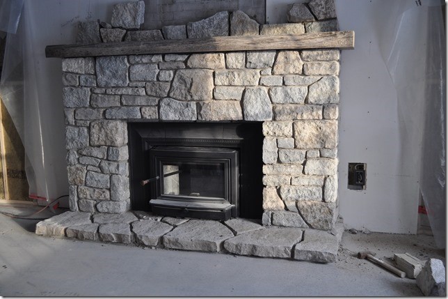 Natural Stone Harvest Gold Limestone Fireplaces - Colonial Brick ...