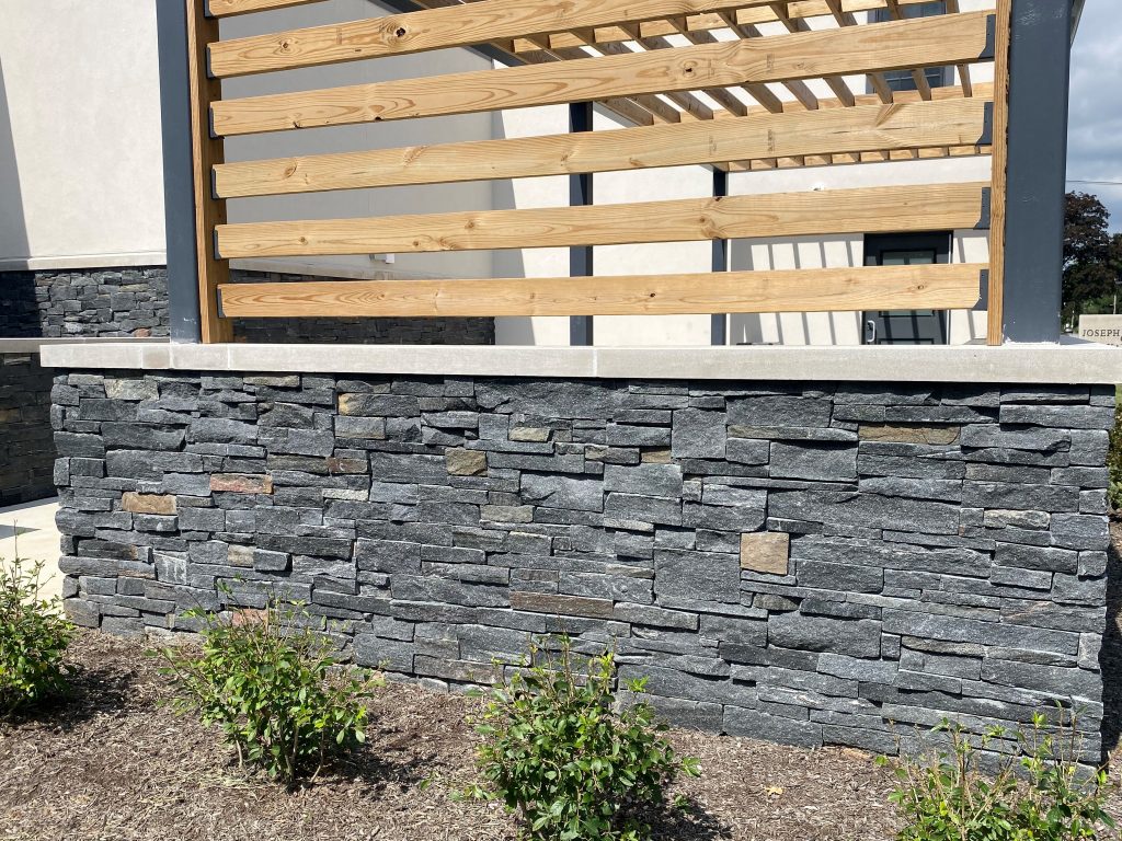 Midnight Black Ledgerock - Colonial Brick & Stone Inc.